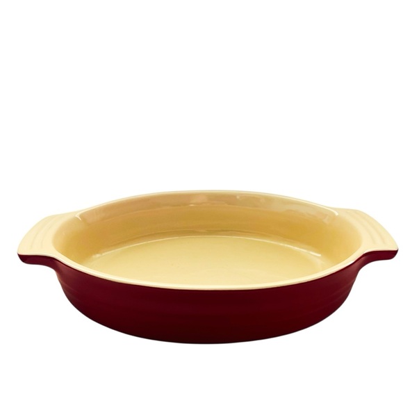 Le Creuset | Kitchen | Le Creuset Stoneware Oval Red Cerise Baking Dish ...